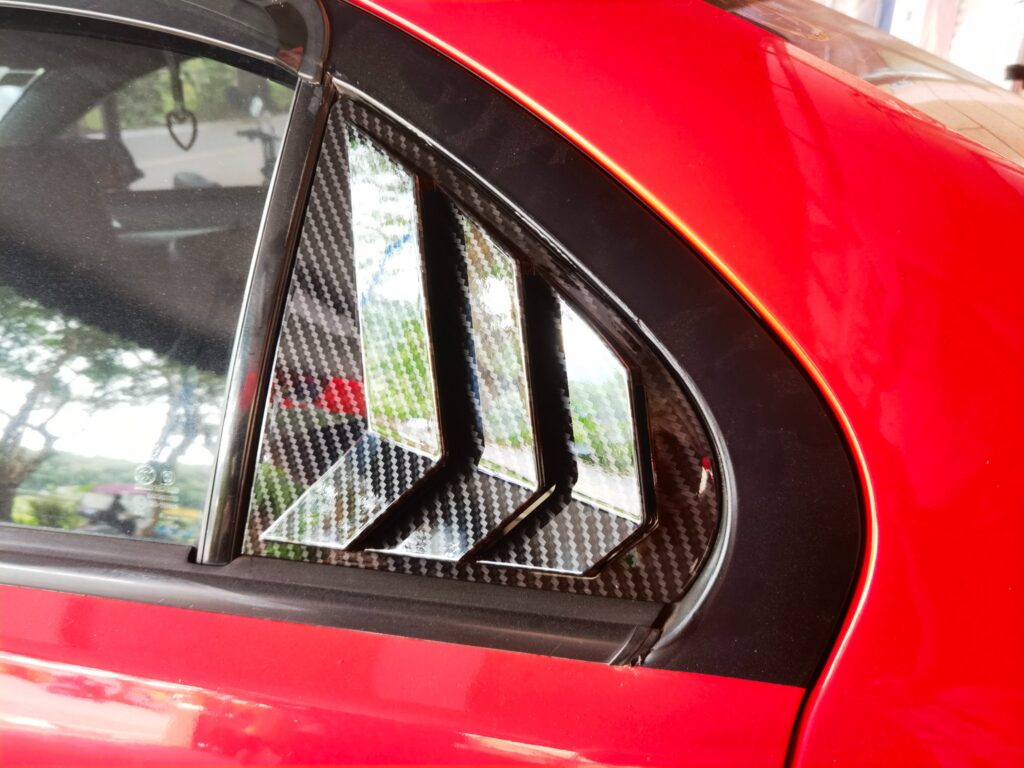CARBON LOOK SIDE WINDOW PAD - Bodykitbae
