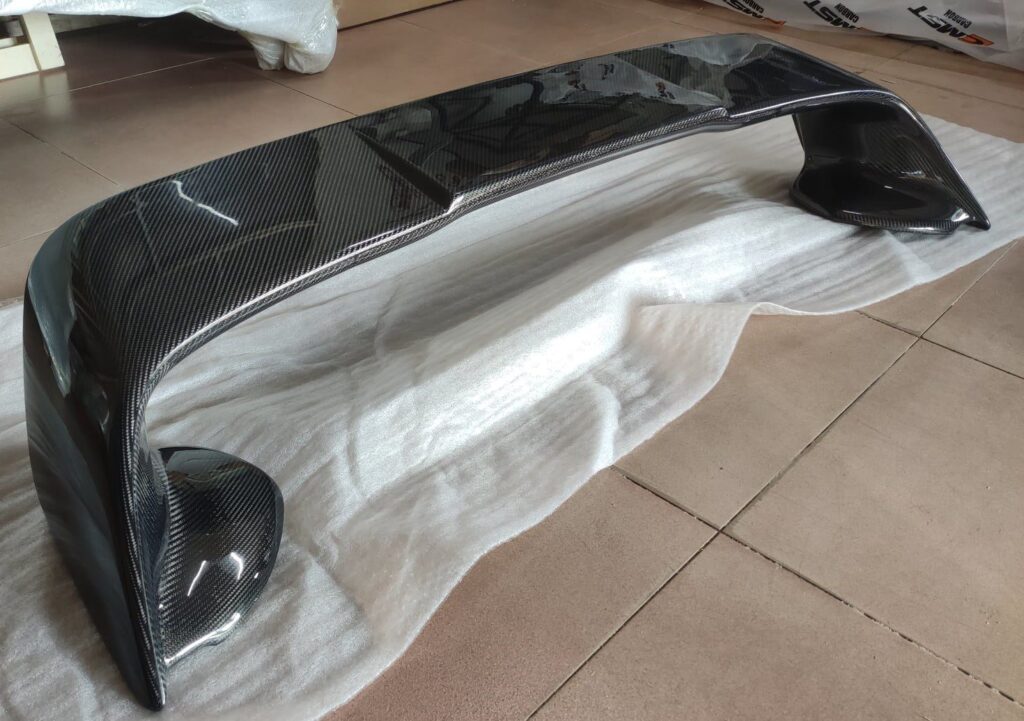 EVO X STYLE CARBON FIBER SPOILER - Bodykitbae